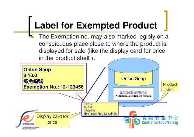 Labelling of Prepackaged Food in Hong Kong_2015 | PDF | Healthy Cooking ...