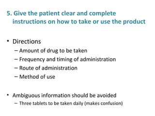 Labelling of the pharmaceuticals | PPT