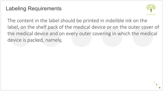 Labelling requirements india | PPTX