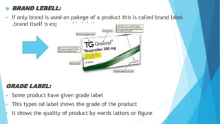 Labelling requirements Gp A | PPTX