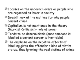 Labelling theory | PPT