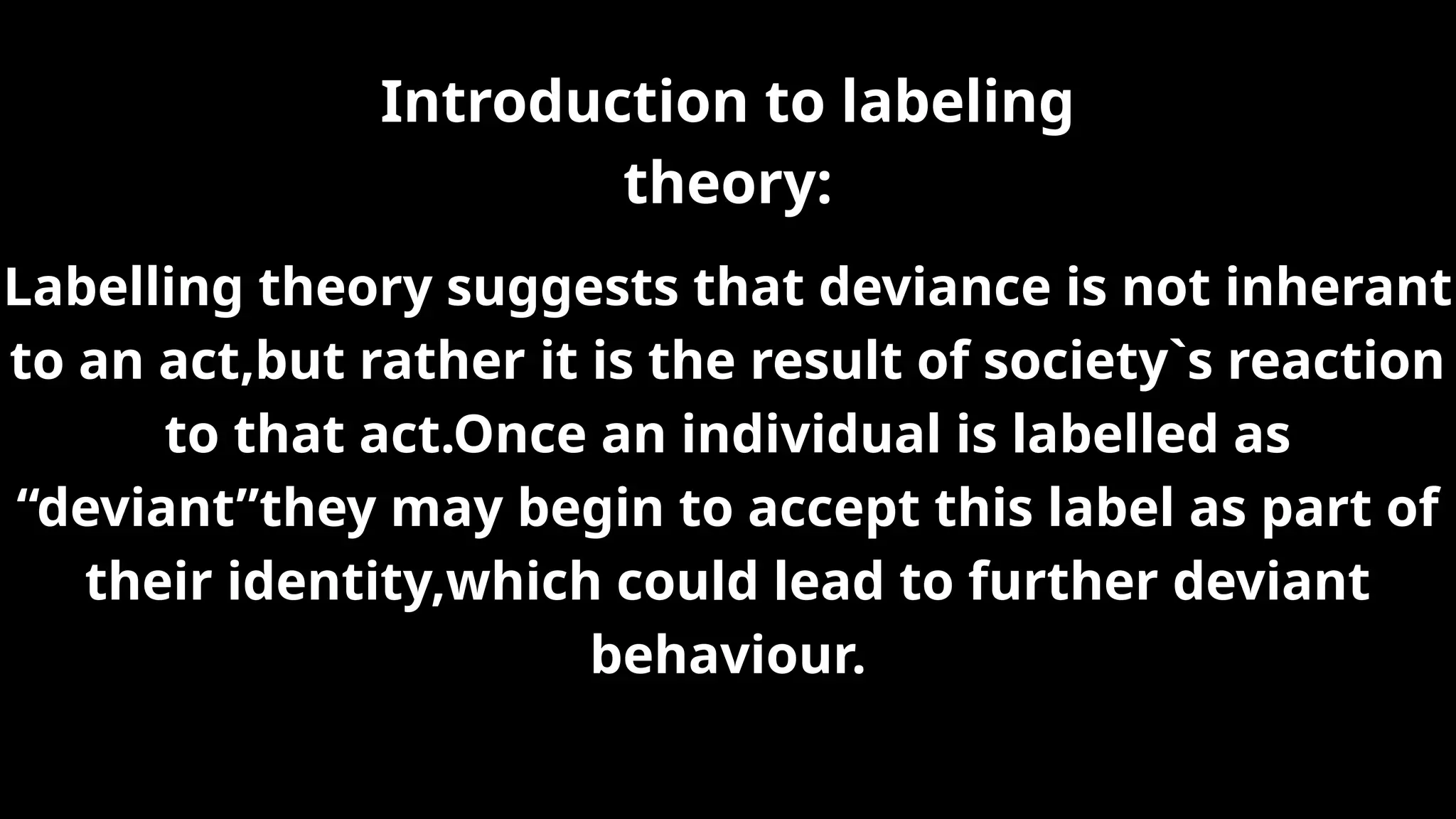 Labelling theory.pptxddddddddddddddddddd | PPT