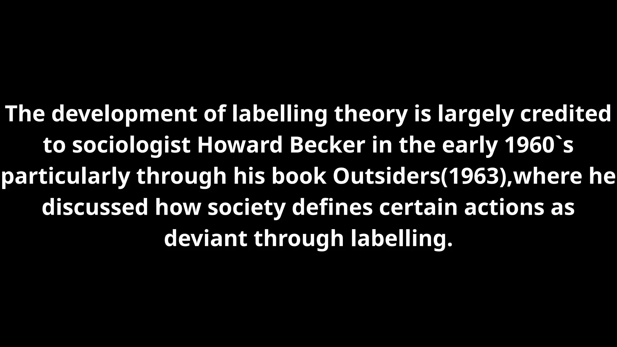 Labelling theory.pptxddddddddddddddddddd | PPT