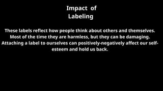 Labelling theory.pptxddddddddddddddddddd | PPT