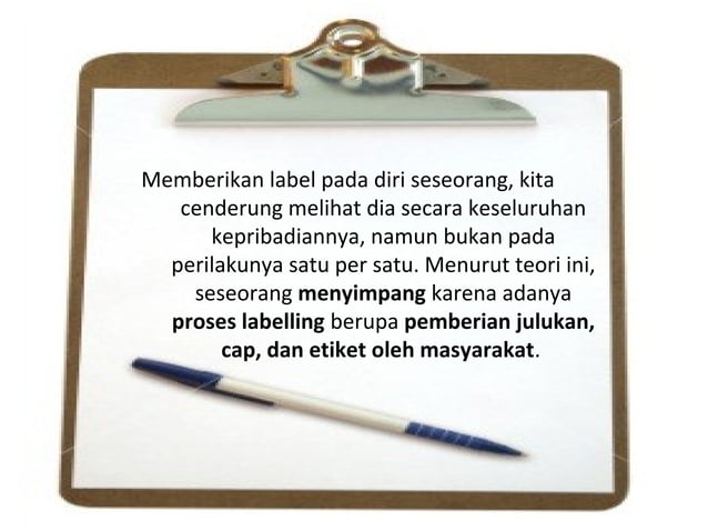 Labelling Theory | PPT