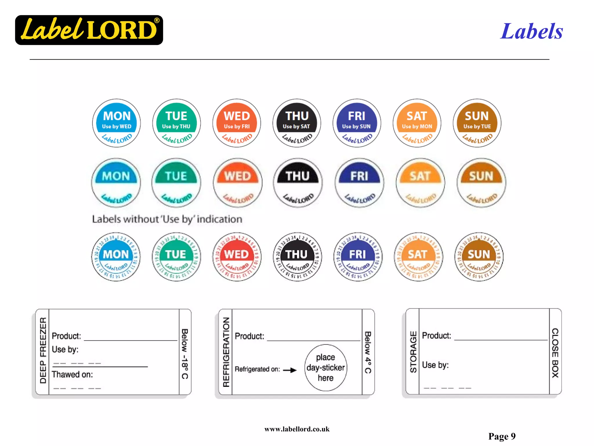 LabelLord product presentation | PPT