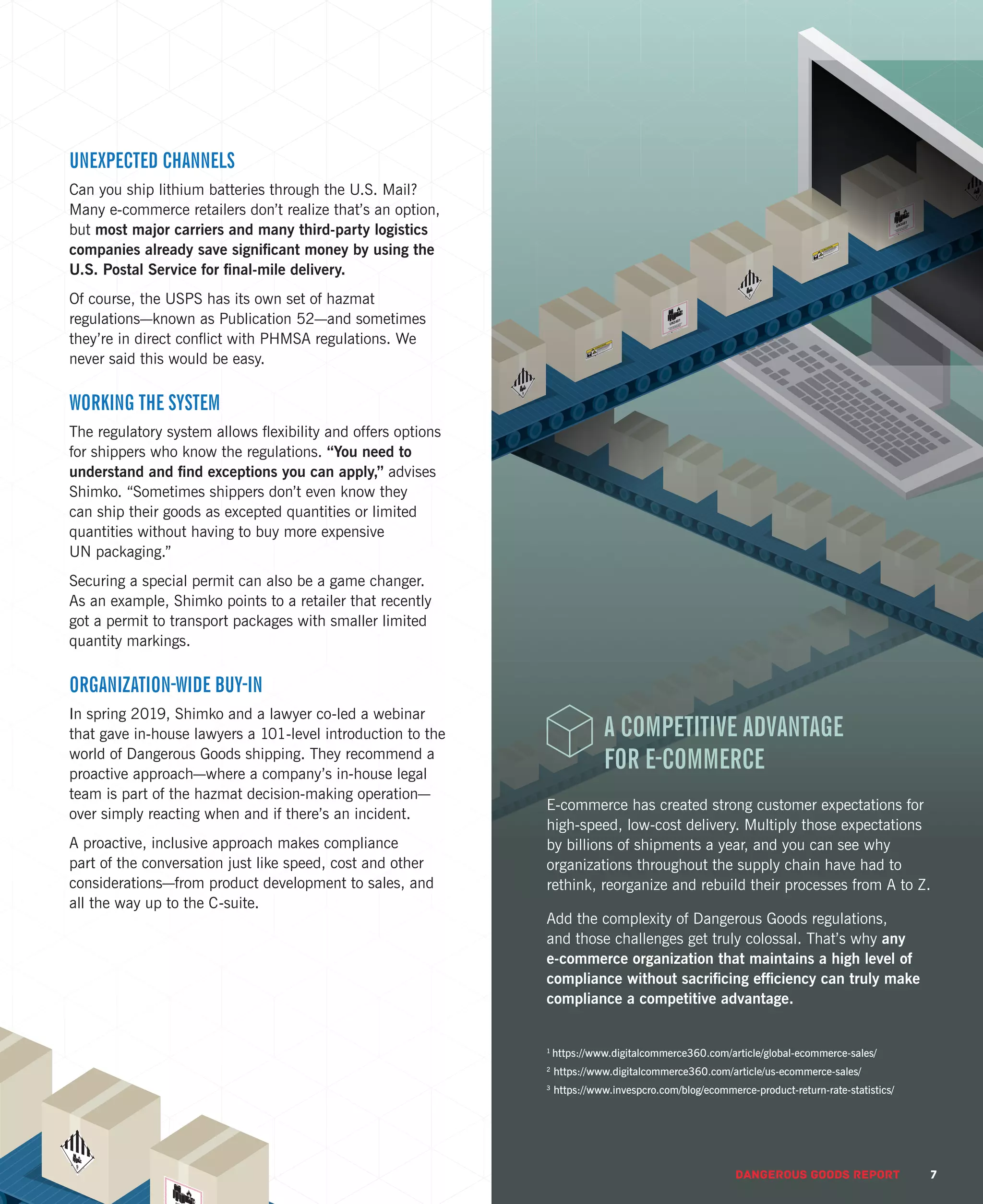 Dangerous Goods Report, Volume 11—E-Commerce and DG | PDF