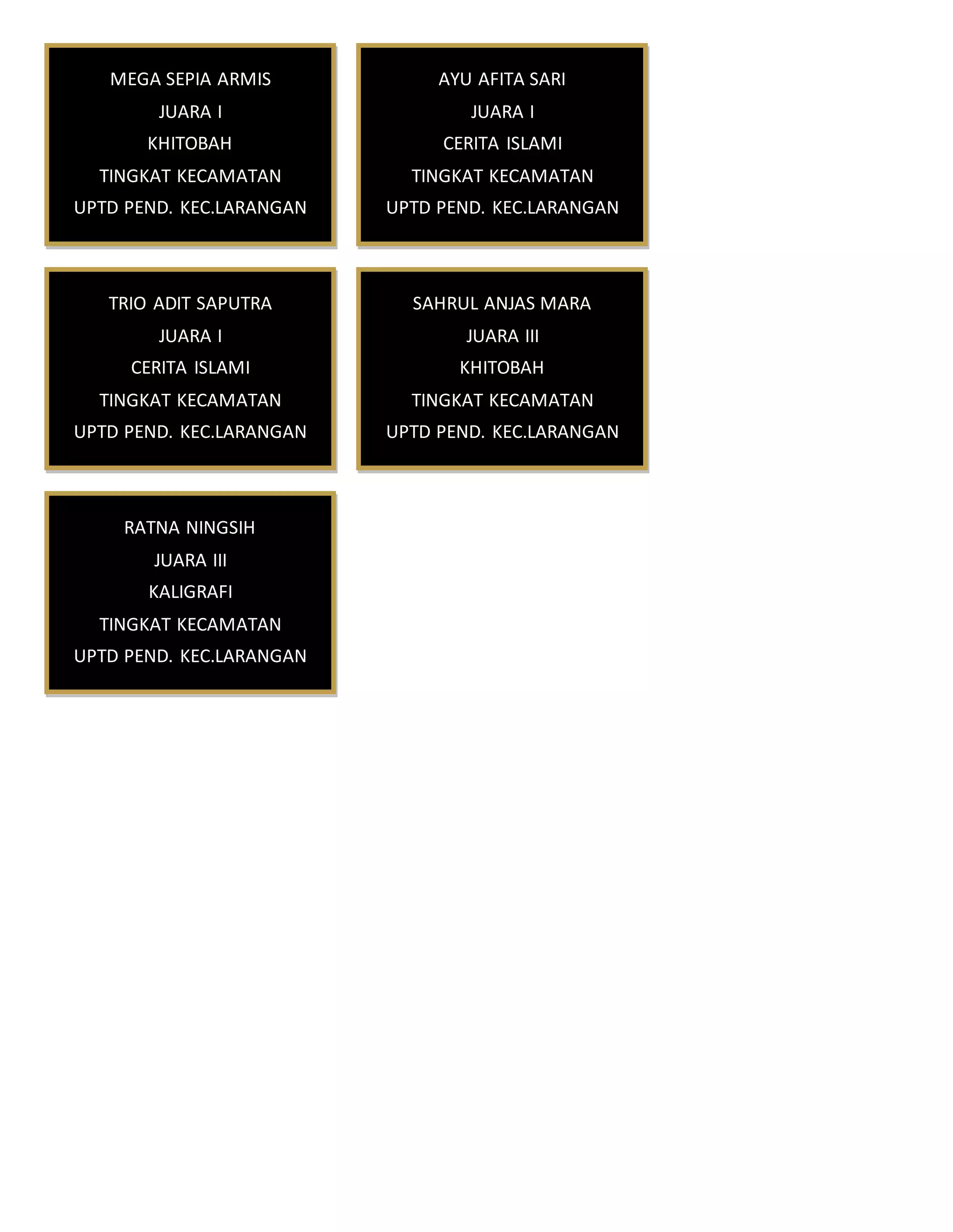 Label piala | DOCX