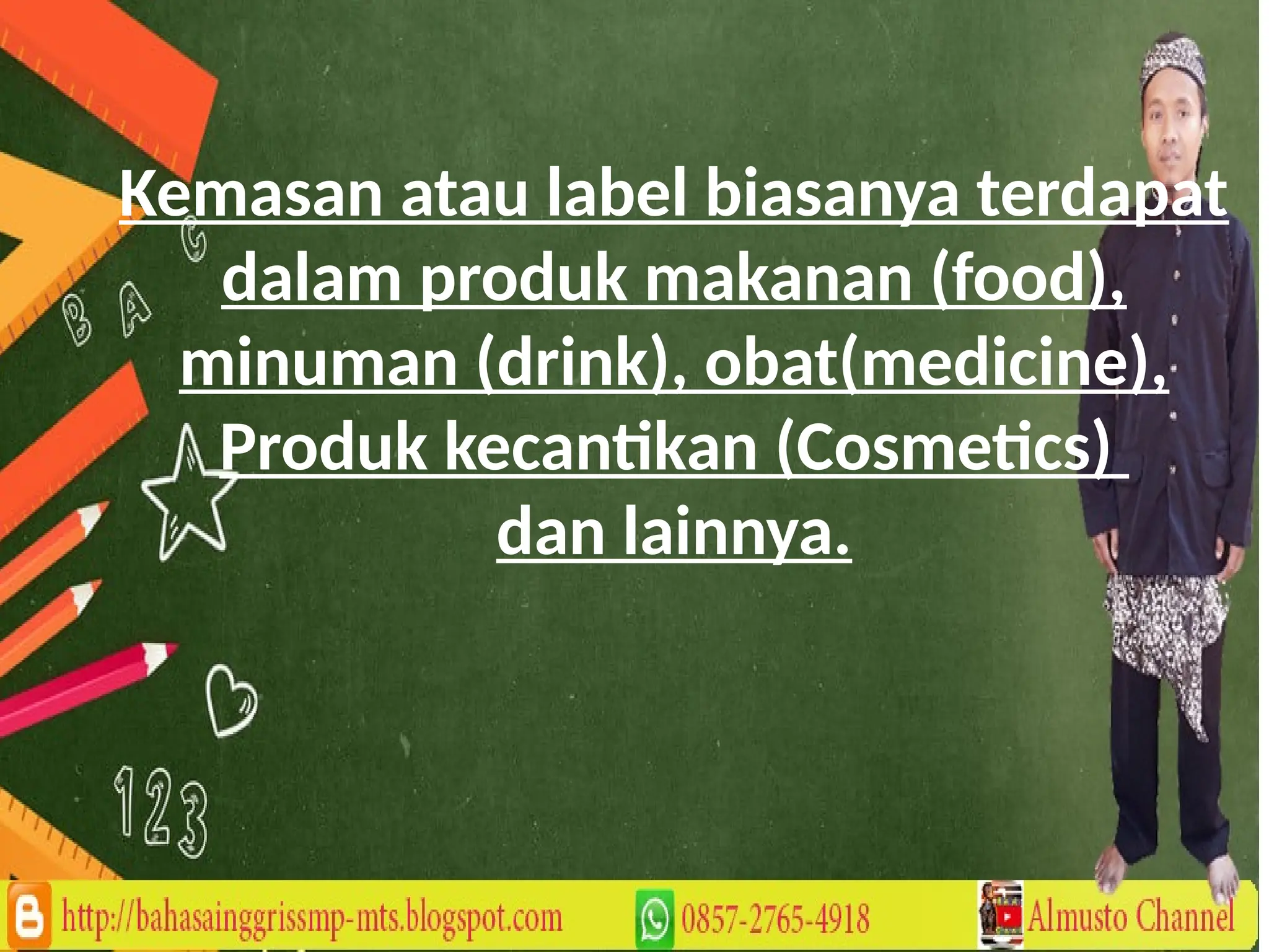Label MATERI BAHASA INGGRISKELAS IX PPT.pptx