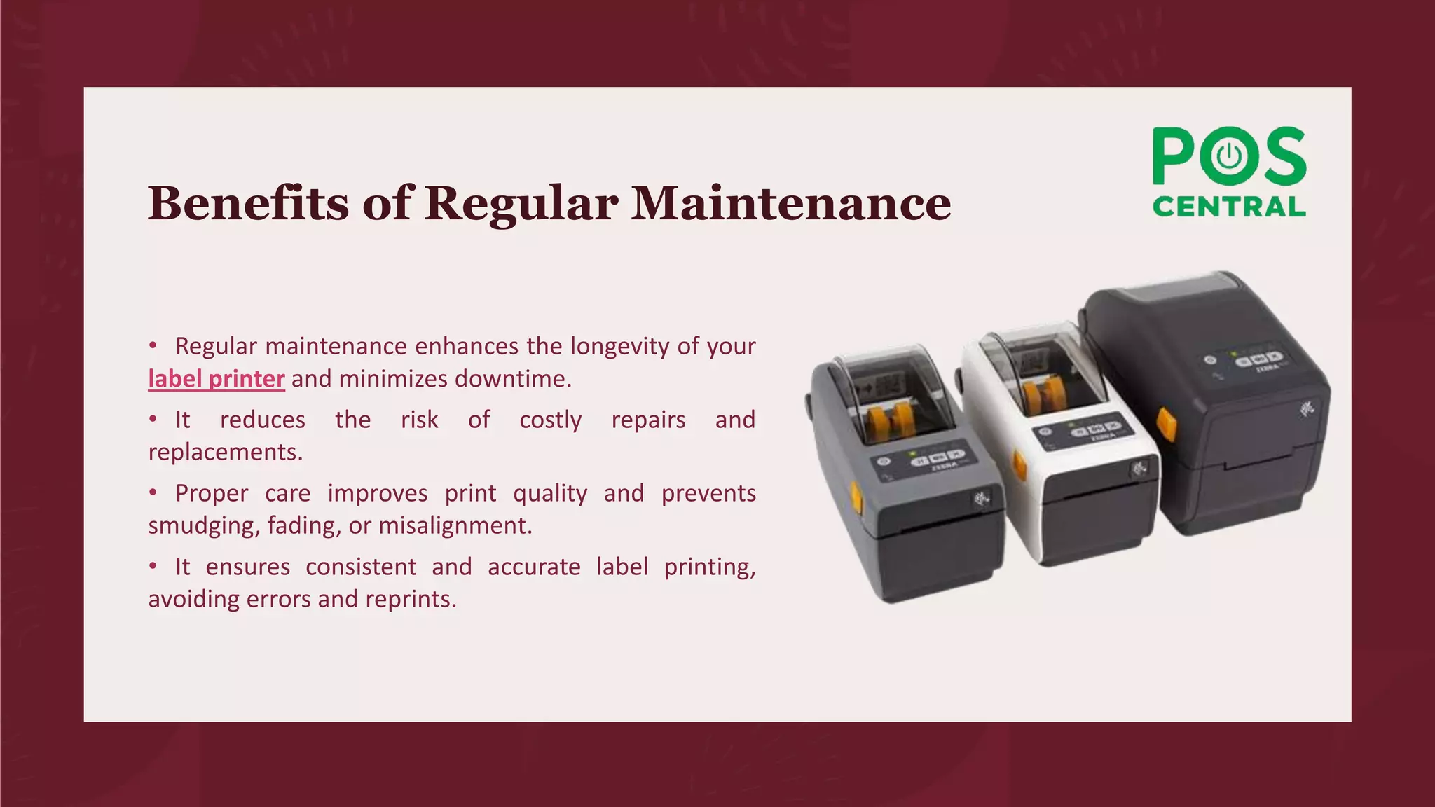 Label Printer Maintenance and Care Extending the Lifespan of Your ...