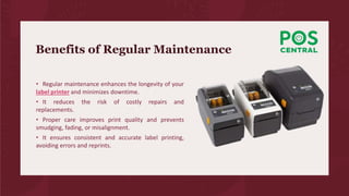 Label Printer Maintenance and Care Extending the Lifespan of Your ...