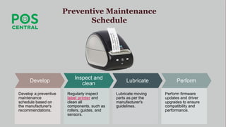 Label Printer Maintenance and Care Extending the Lifespan of Your ...