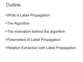 Label propagation - Semisupervised Learning with Applications to NLP | PDF