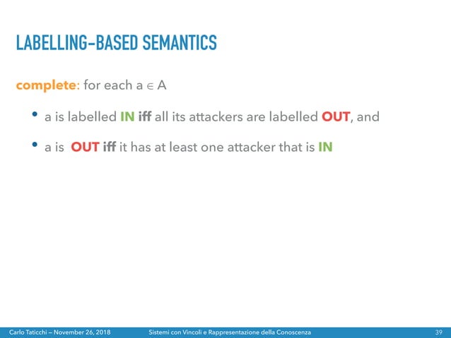 Acceptability Paradigms in Abstract Argumentation Frameworks | PPT