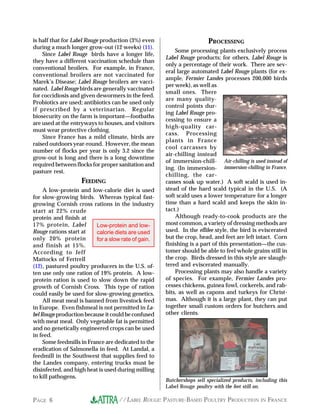 Label Rouge: Pasture-Based Poultry Production in France | PDF