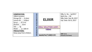 Labels Sample. Part 1 | PPT