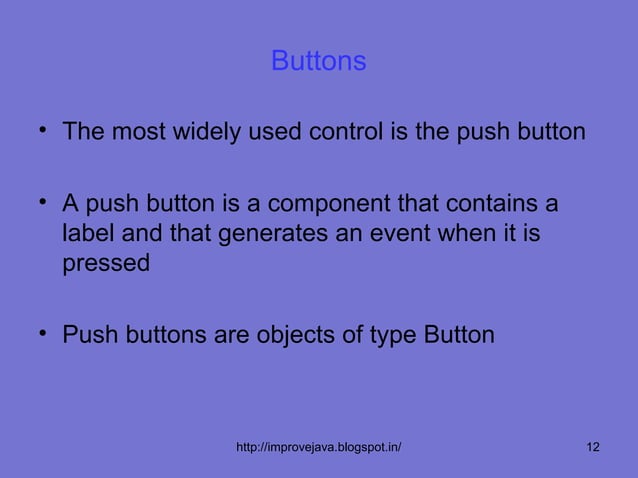 Labels and buttons | PPT