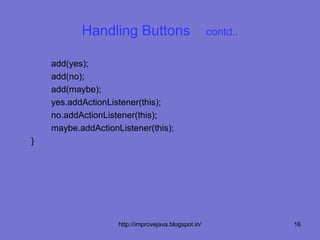 Labels and buttons | PPT