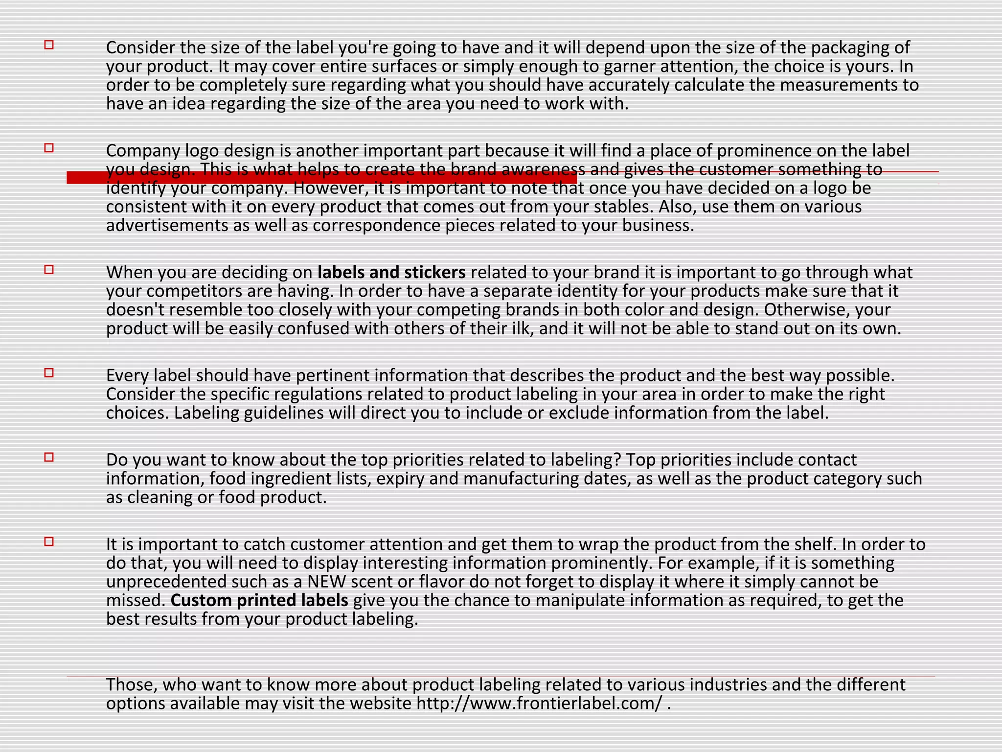 Labels and stickers | PPT