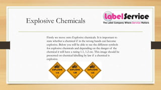 Label service presentation chemical labelling | PPTX