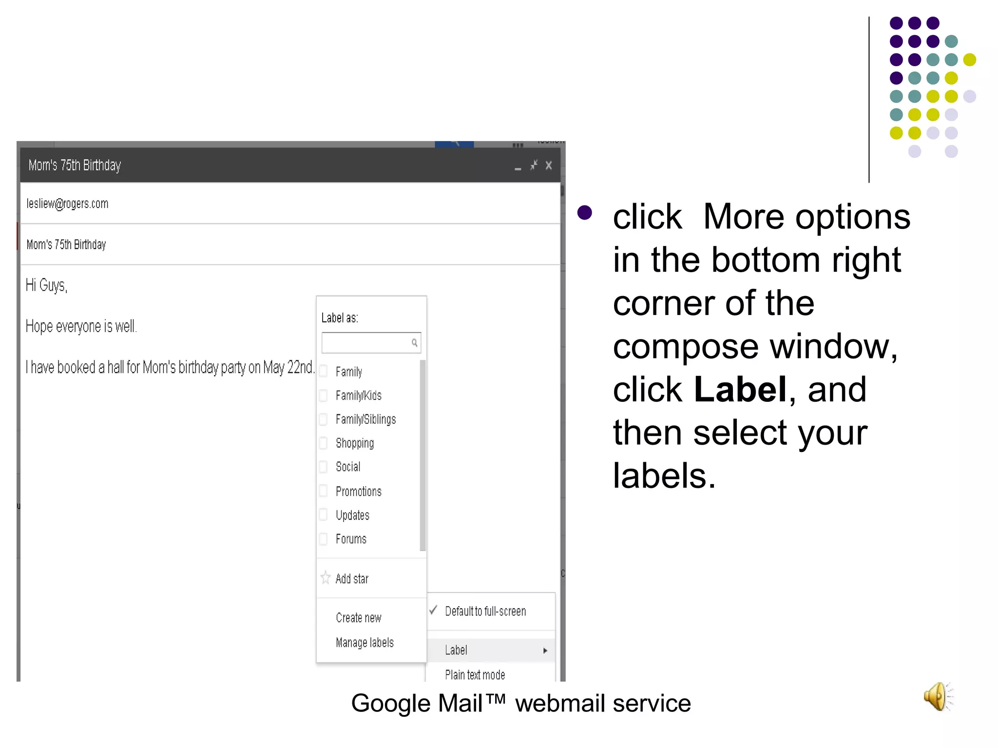 Gmail Labels | PPS