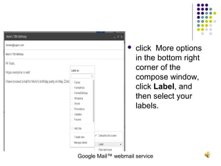 Gmail Labels | PPT