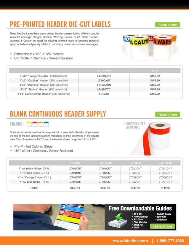 Label Printer Price List | PDF
