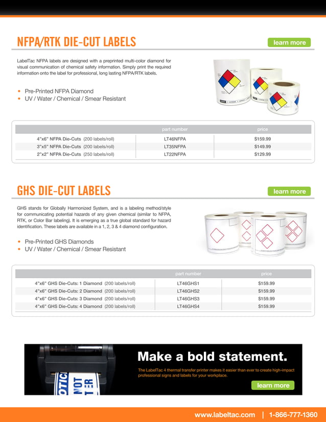 Label Printer Price List | PDF