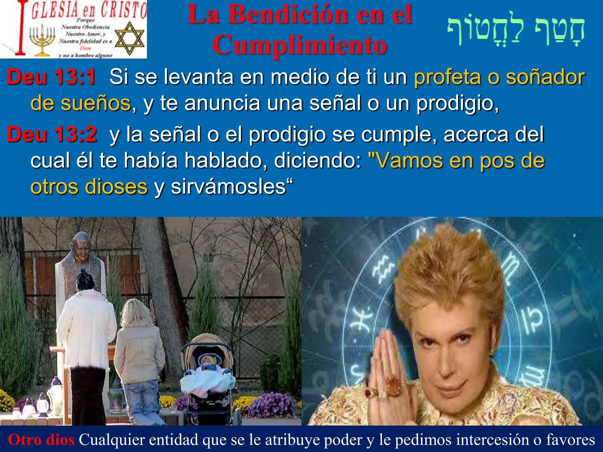 La bendición en el cumplimiento | PPT