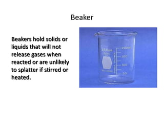 Lab equipment | PPTX