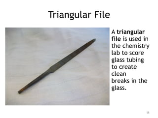 Chemistry Triangular File