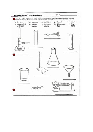 Worksheet for Lab equipment handout.docx