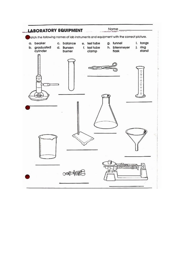 Worksheet for Lab equipment handout.docx