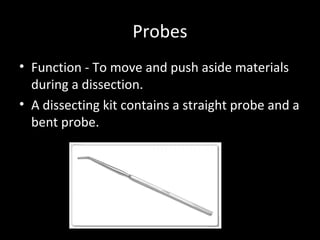 Common For Laboratory Equpment Dysecting