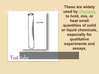Lab equipment ppt | PPTX