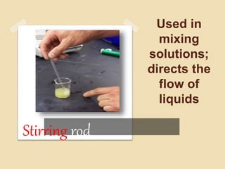 Lab equipment ppt | PPTX