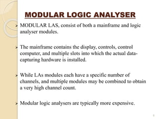 LOGIC ANALYSER, ARBITARY WAVE GENERATOR AND WAVE ANALYSER | PPT