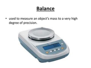 Lab equipment | PPTX