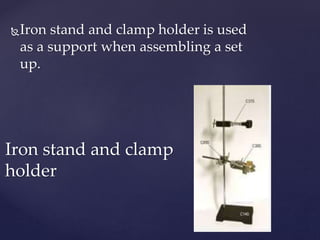Lab equipments and their Uses | PPTX