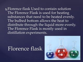 Lab equipments and their Uses | PPTX