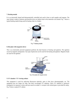 Lab equipment study | PDF