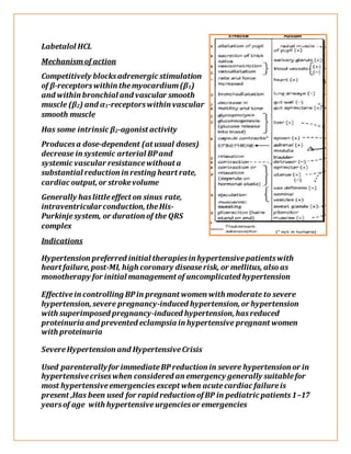 Labetalol HCl | DOCX