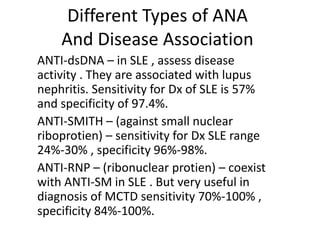 Lab evaluation of rheumatic diseases | PPTX