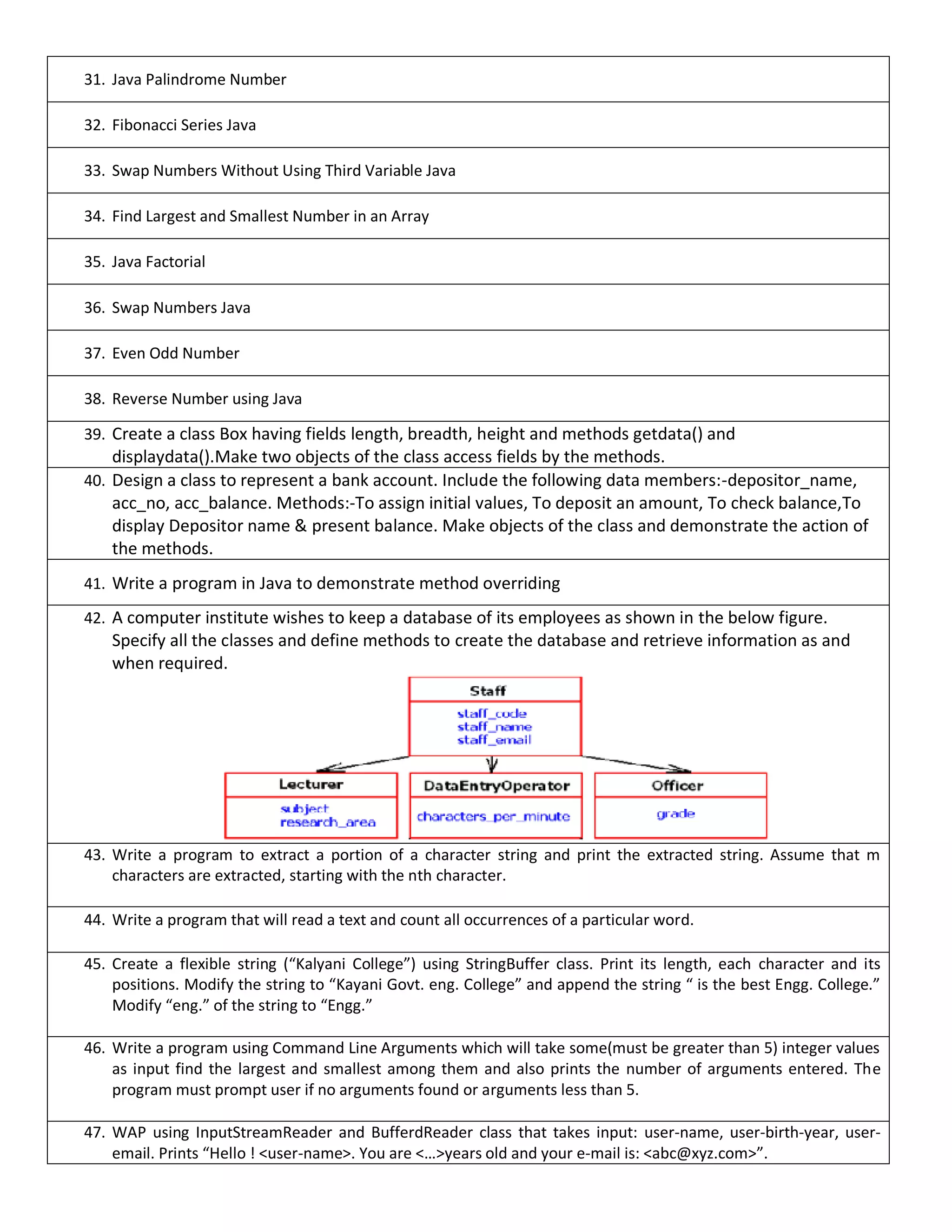 Lab exam question_paper | PDF | Programming Languages | Computing
