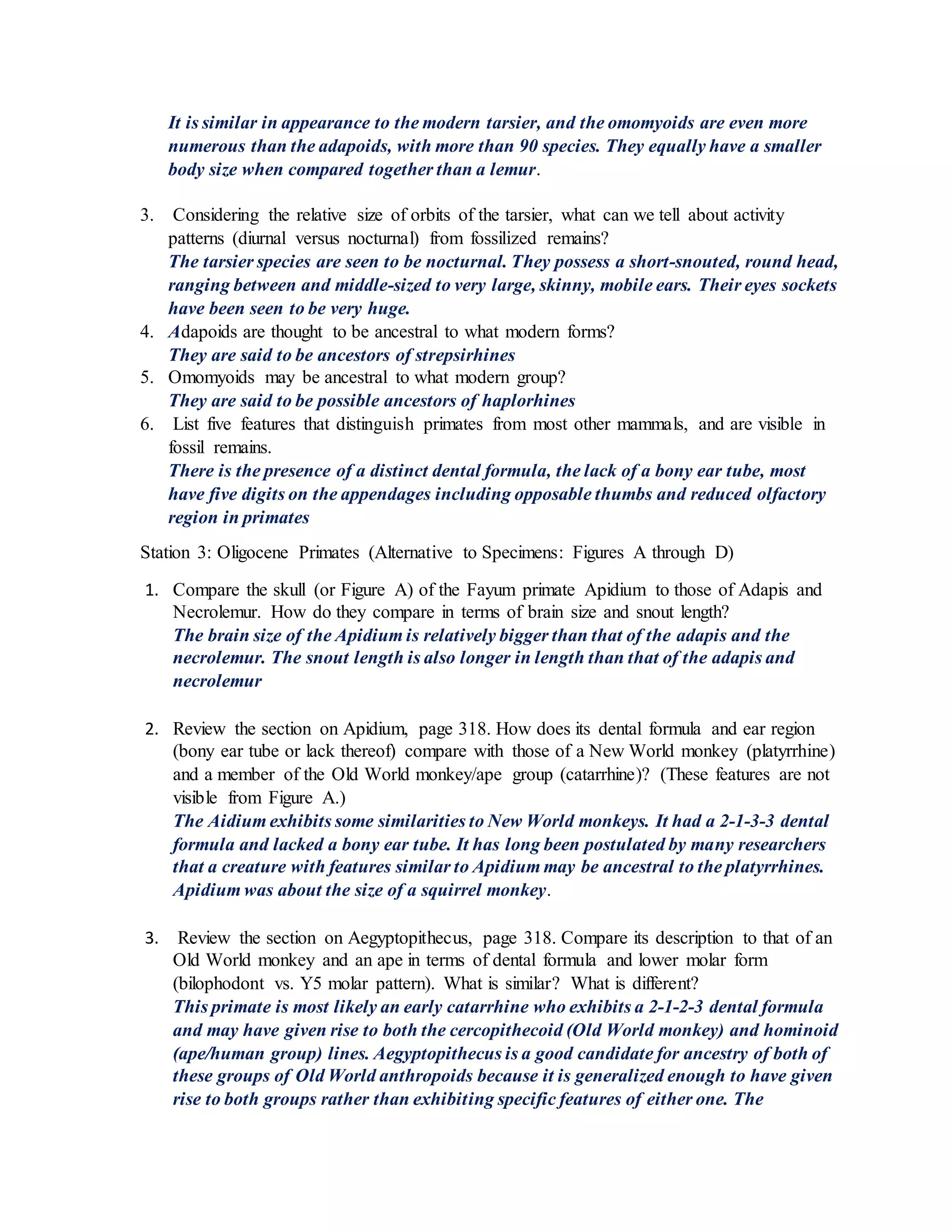 Lab exercise 12.3 anthropology | DOCX