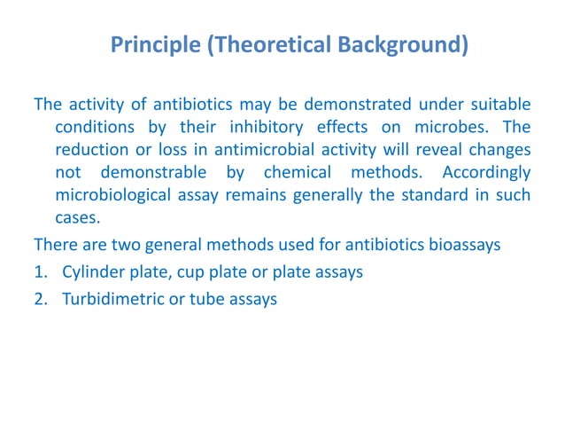 Lab experiment antibiotics bioassay | PDF | Chemistry | Science