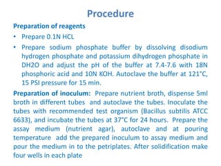 Lab experiment antibiotics bioassay | PDF | Chemistry | Science