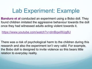 Lab & Field Experiments | PPTX