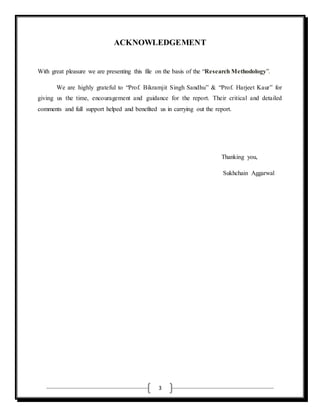 Lab file on research methodology | DOCX