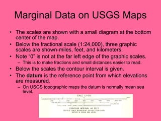Lab five us geological survey topographic maps & us public | PPT
